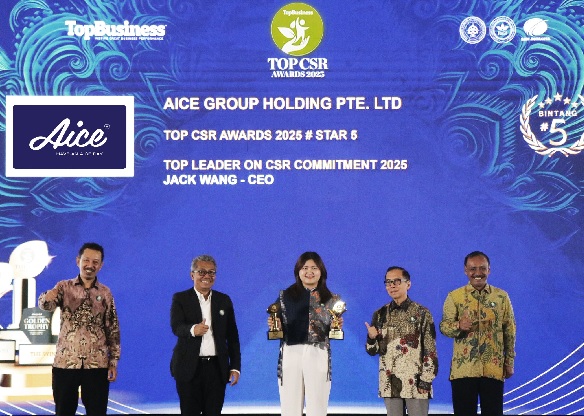 Aice Raih Penghargaan Tertinggi Bintang Lima di TOP CSR Awards, Perkuat ...